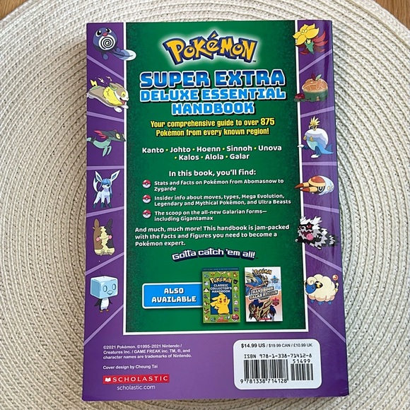 Pokemon | Other | Pokmon Super Extra Deluxe Essential Handbook | Poshmark